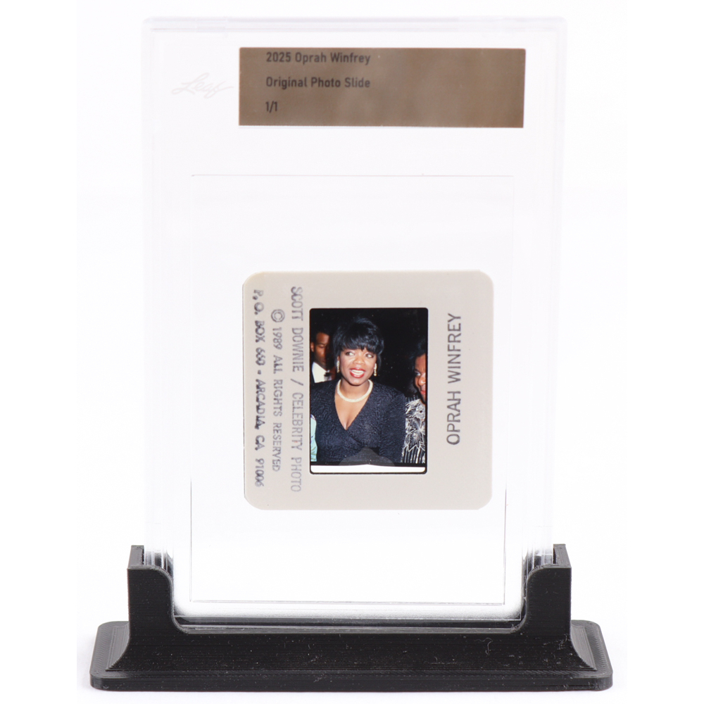 Oprah Winfrey 2025 Leaf Original Photo Slide #NNO #1/1 (Leaf ...