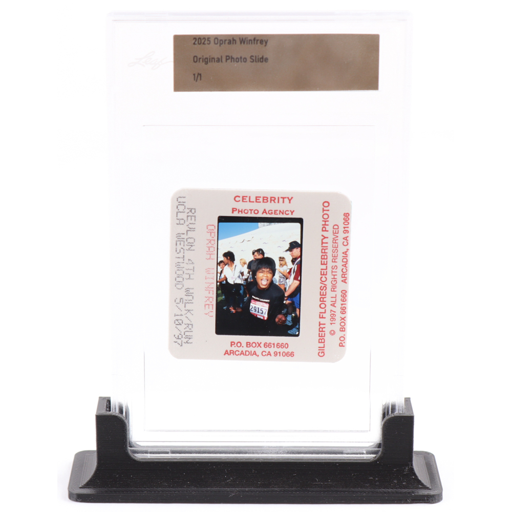 Oprah Winfrey 2025 Leaf Original Photo Slide #NNO #1/1 (Leaf ...