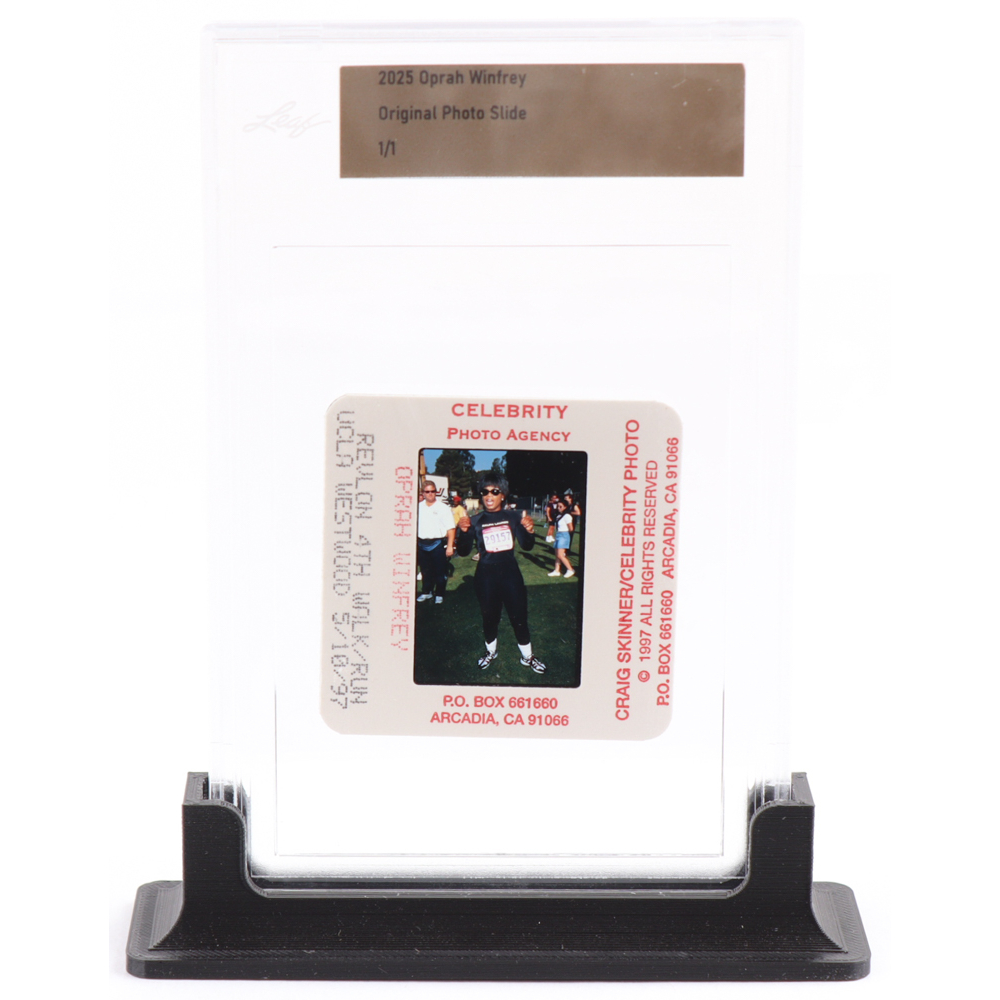 Oprah Winfrey 2025 Leaf Original Photo Slide #NNO #1/1 (Leaf ...