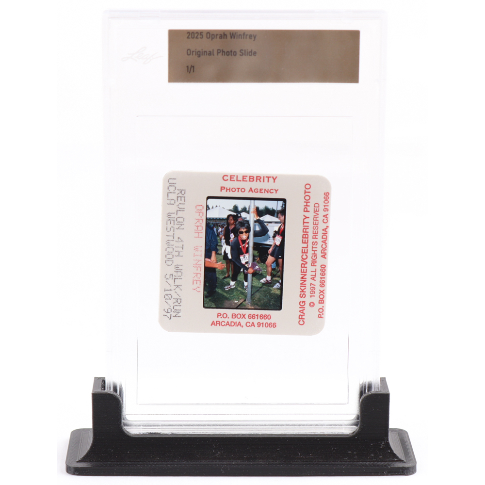Oprah Winfrey 2025 Leaf Original Photo Slide #NNO #1/1 (Leaf ...