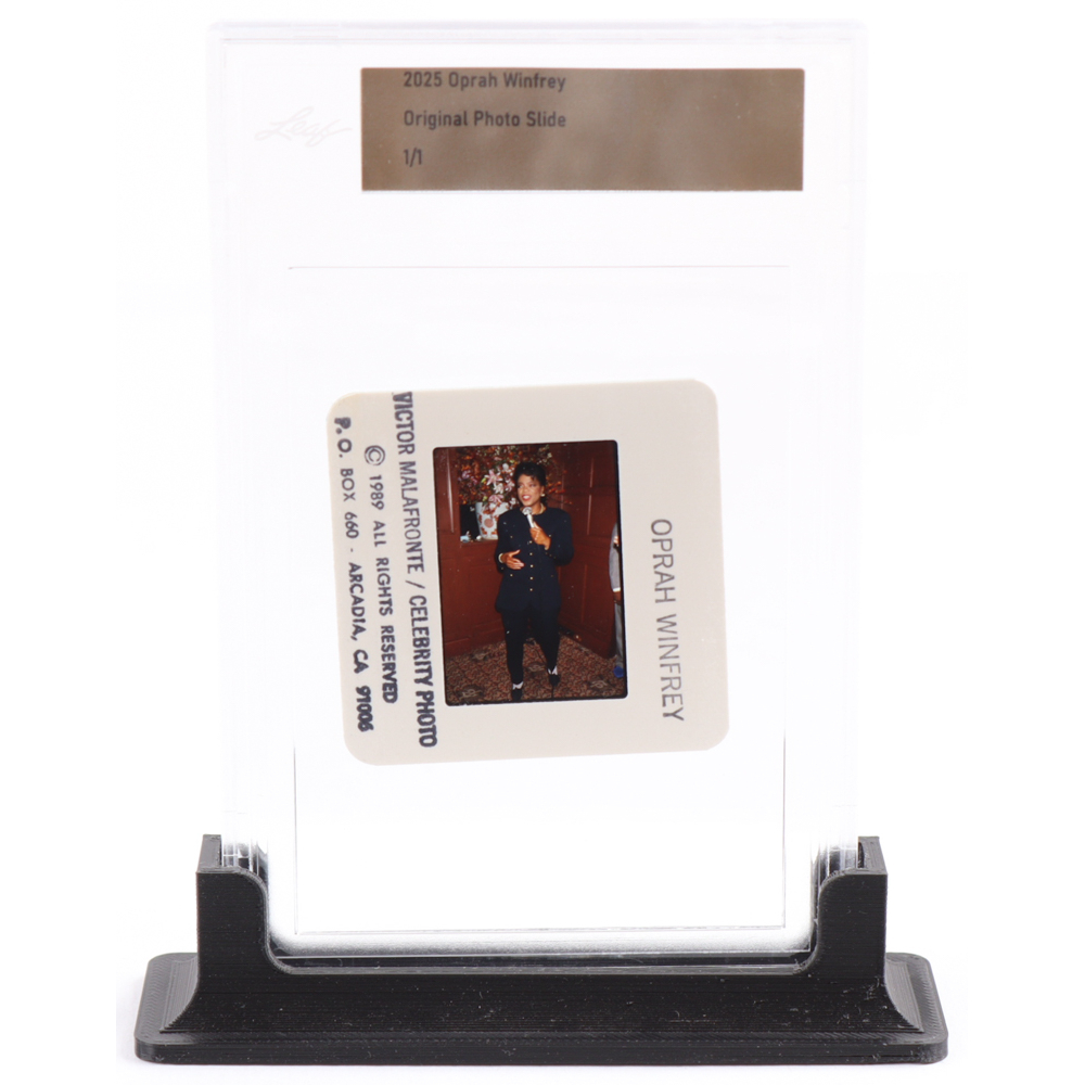 Oprah Winfrey 2025 Leaf Original Photo Slide #NNO #1/1 (Leaf ...
