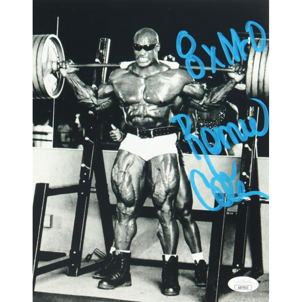Ronnie Coleman Signed 8x10 Photo Inscribed "8x Mr. O" (JSA) | Pristine ...