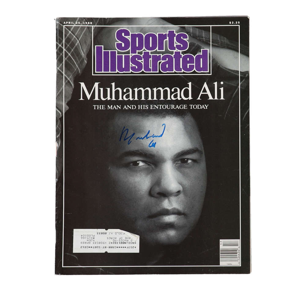 Muhammad Ali Signed 1988 "Sports Illustrated" Magazine (Beckett) | Pristine Auction