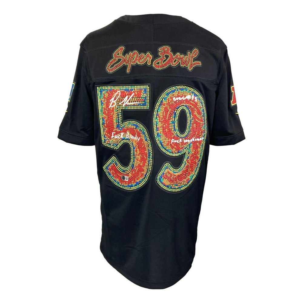 Brandon Graham & Milton Williams Signed Super Bowl LIX Nike Jersey ...