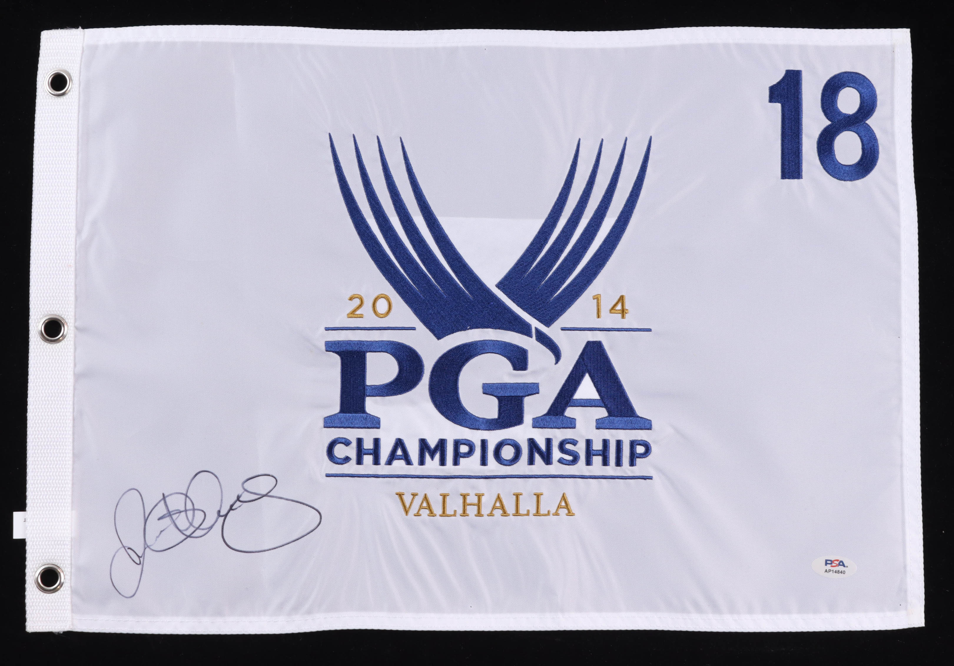 Rory McIlroy Signed 2014 PGA Championship Valhalla Golf Pin Flag (PSA ...