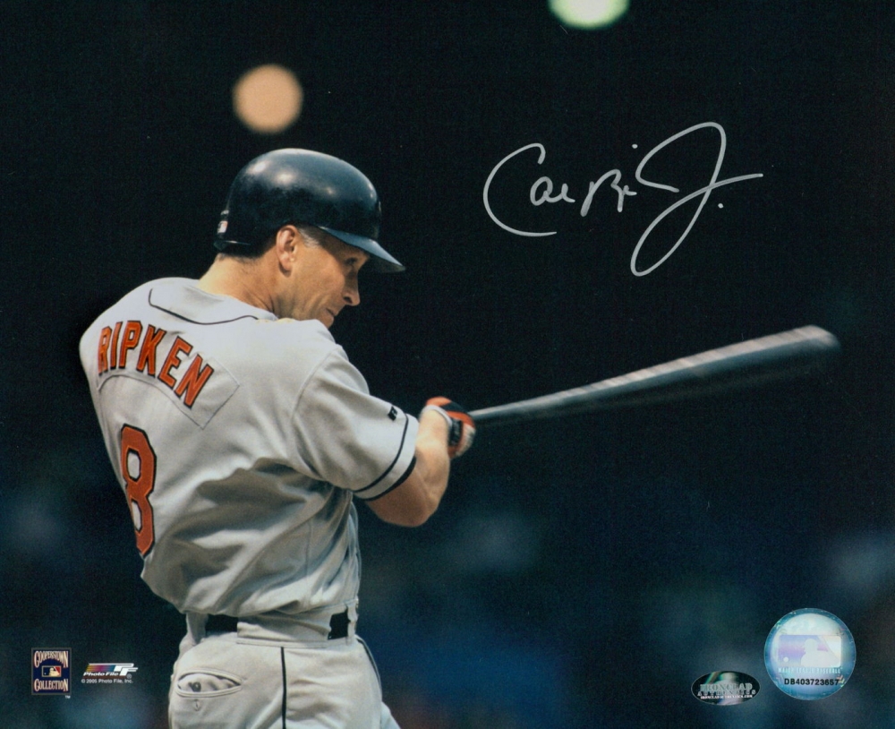 Cal Ripken Jr. Signed Orioles 8x10 Photo (Ripken Hologram) | Pristine ...