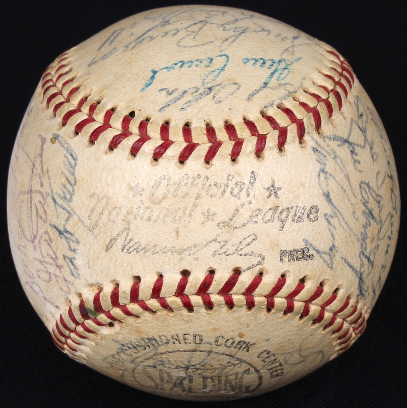 1961 Pittsburgh Pirates Multi-Signed ONL Baseball with (29) Signatures ...