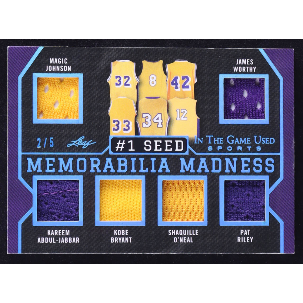 2022 ITG Used Sports Memorabilia Madness Platinum #MM05 #2/5 Magic ...