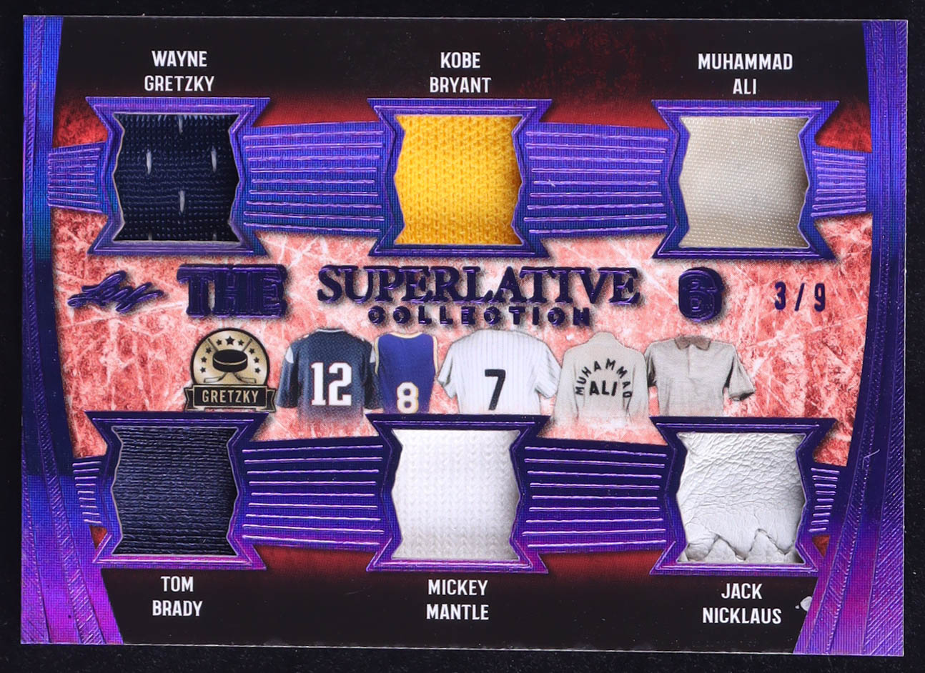 2021 Leaf Superlative Collection The Superlative 6 Spectrum Purple #3/9 ...