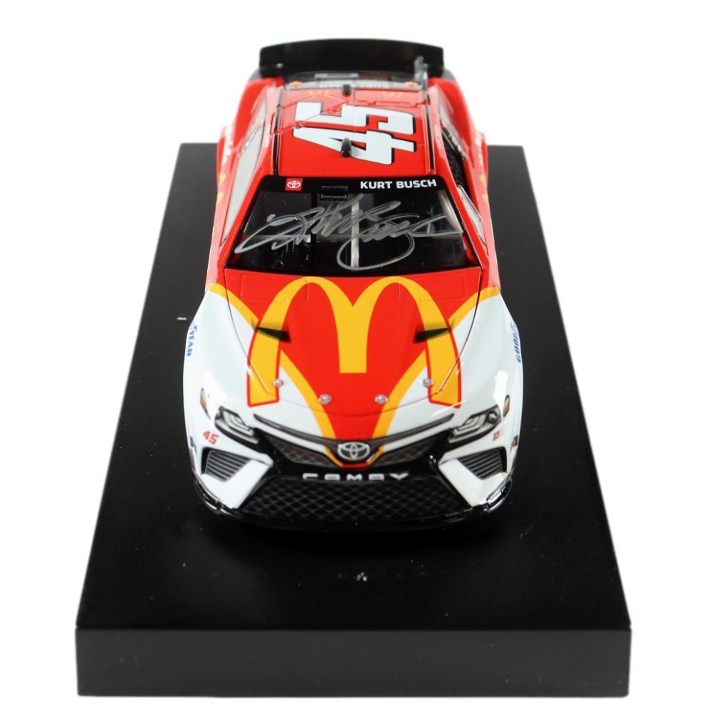 Kurt Busch Signed LE NASCAR #45 McDonald's Throwback 2022 Camry - 1:24 ...