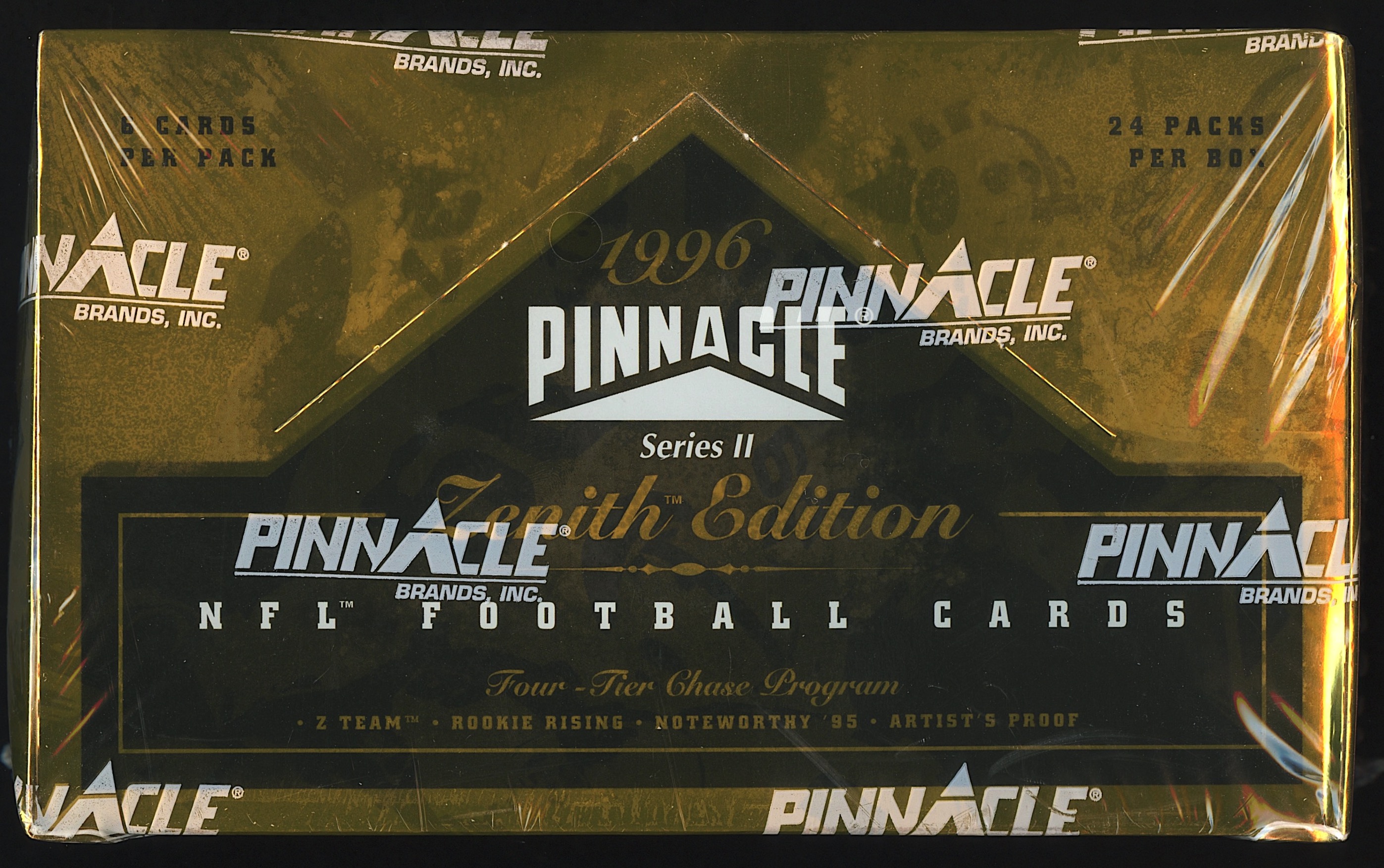 1996 Pinnacle Zenith Series 2 Football Hobby Box | Pristine Auction