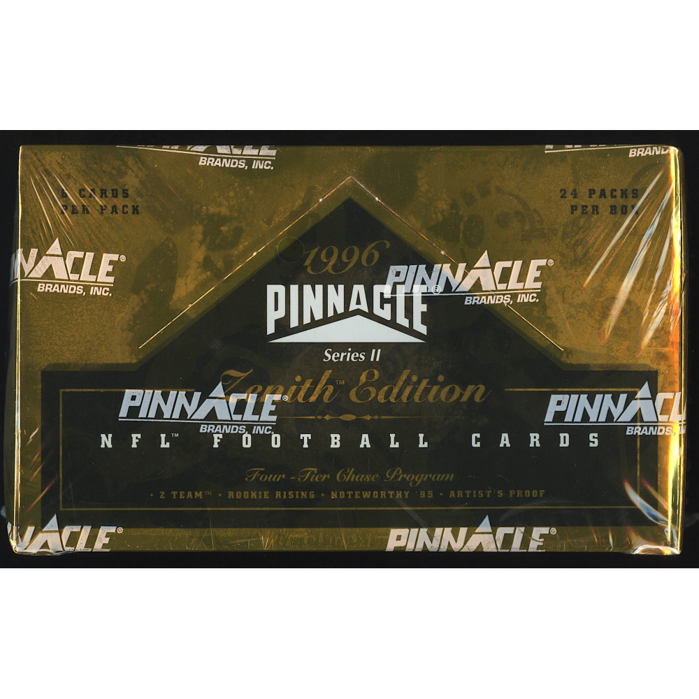 1996 Pinnacle Zenith Series 2 Football Hobby Box | Pristine Auction