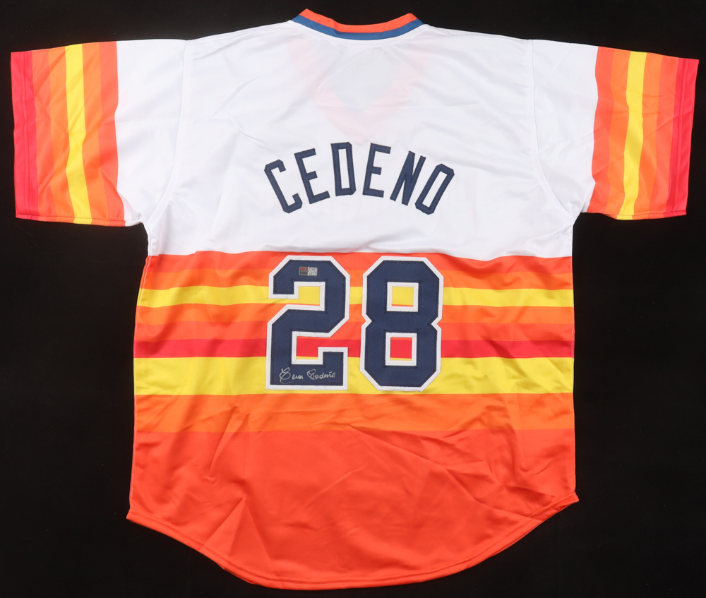 Cesar Cedeno Signed Jersey (TriStar) | Pristine Auction