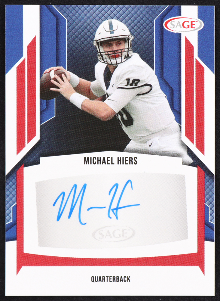 Michael Hiers 2024 SAGE HIT Autographs Red #AMH RC | Pristine Auction