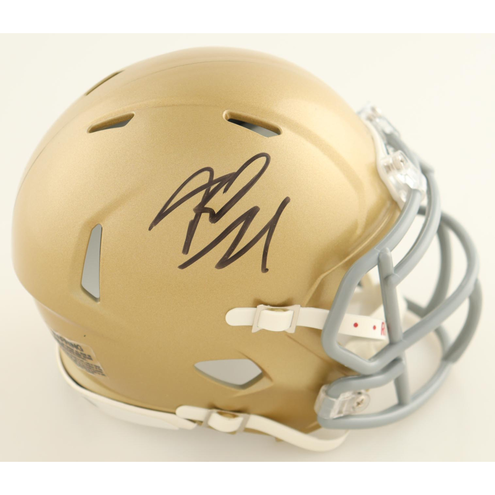 Riley Leonard Signed Notre Dame Fighting Irish Speed Mini Helmet (PSA ...