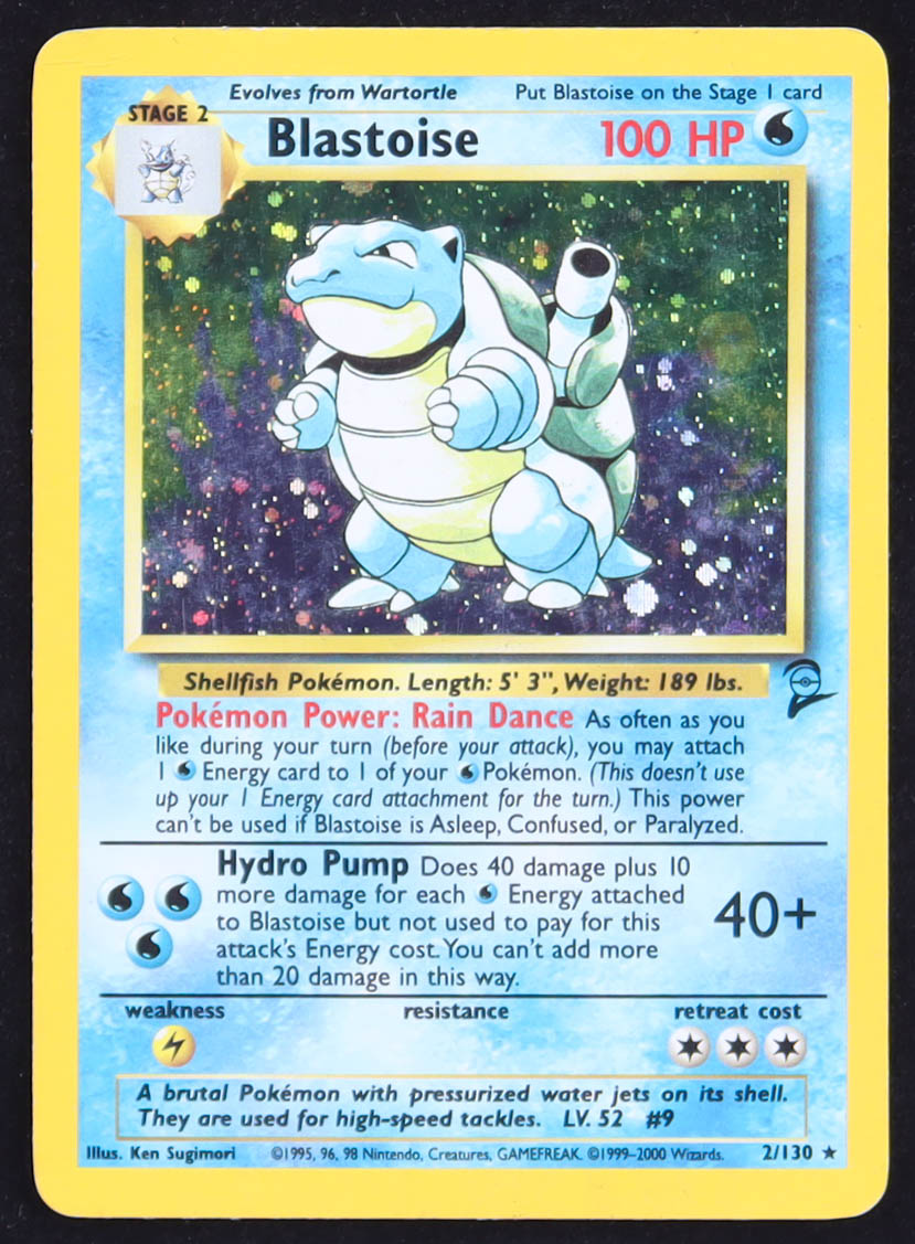 Blastoise 2000 Pokemon Base 2 Unlimited #2 HOLO | Pristine Auction
