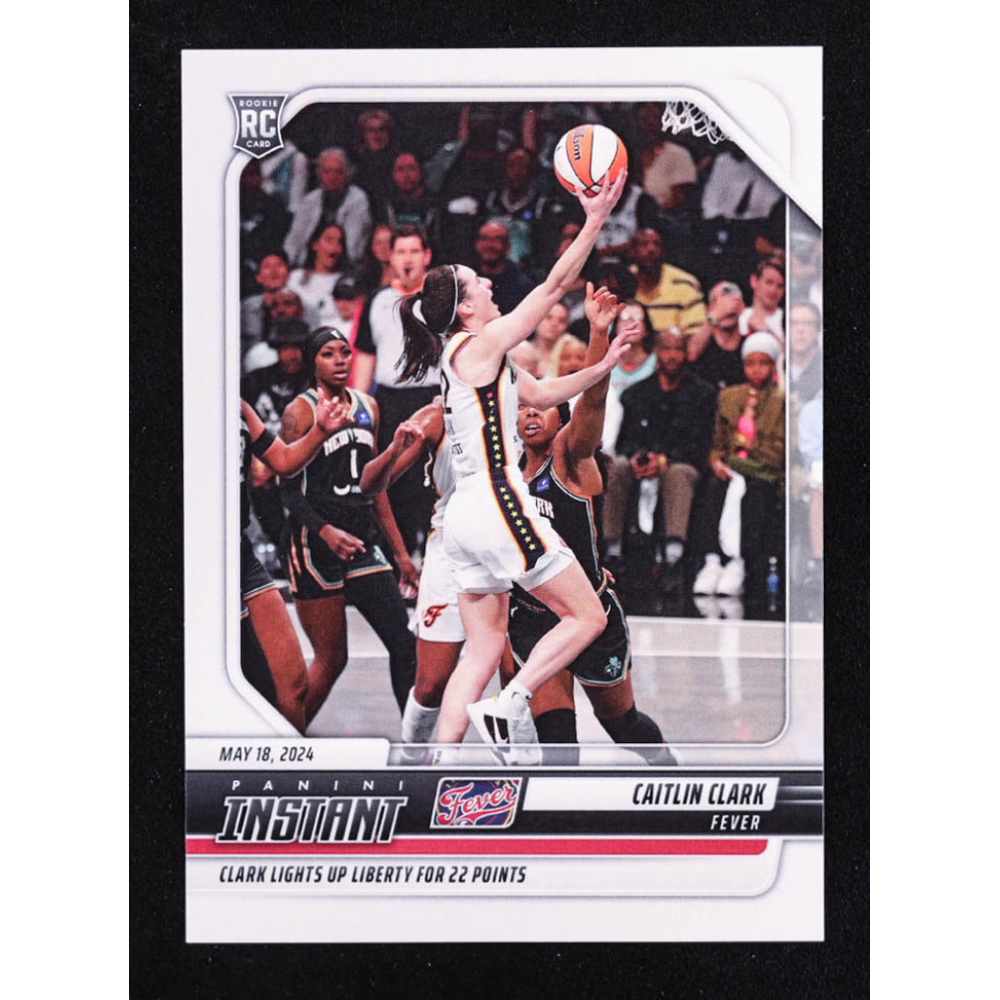 Caitlin Clark 2024 Panini Instant WNBA #19 RC | Pristine Auction