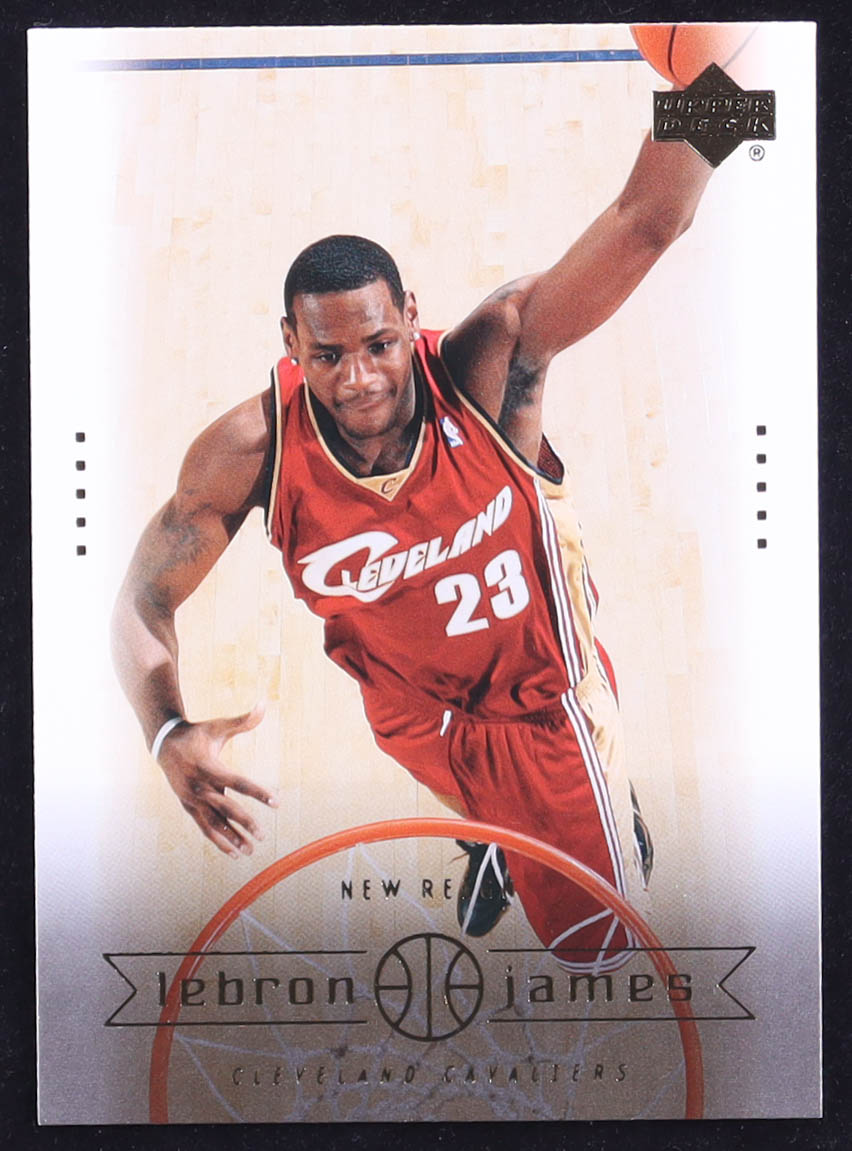LeBron James | New Reign 2003 Upper Deck LeBron James Box Set #28 ...