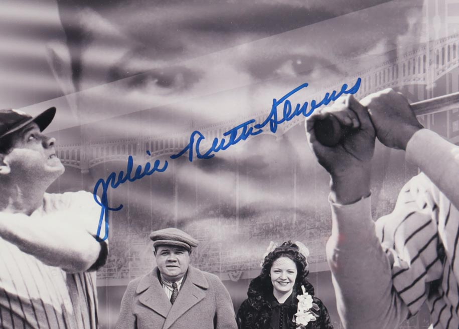 Julia Ruth Stevens Signed Custom Framed Photo Display (Ironclad ...