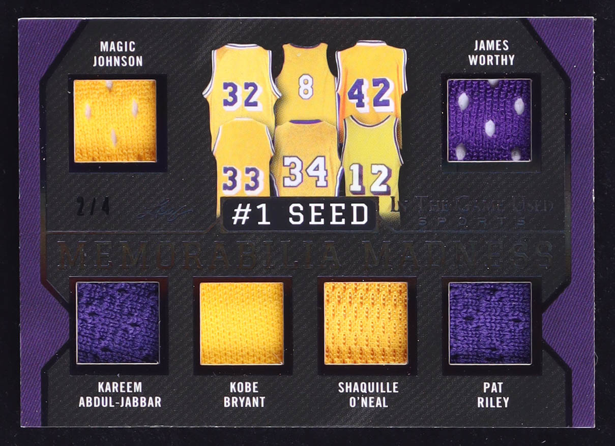 2022 ITG Used Sports Memorabilia Madness Spectrum Black #MM01 #2/4 ...