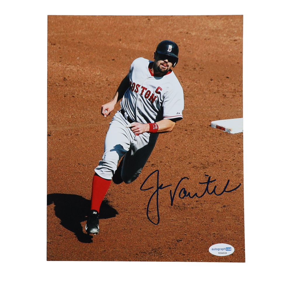 Jason Varitek Signed Red Sox 8x10 Photo (AutographCOA) | Pristine Auction
