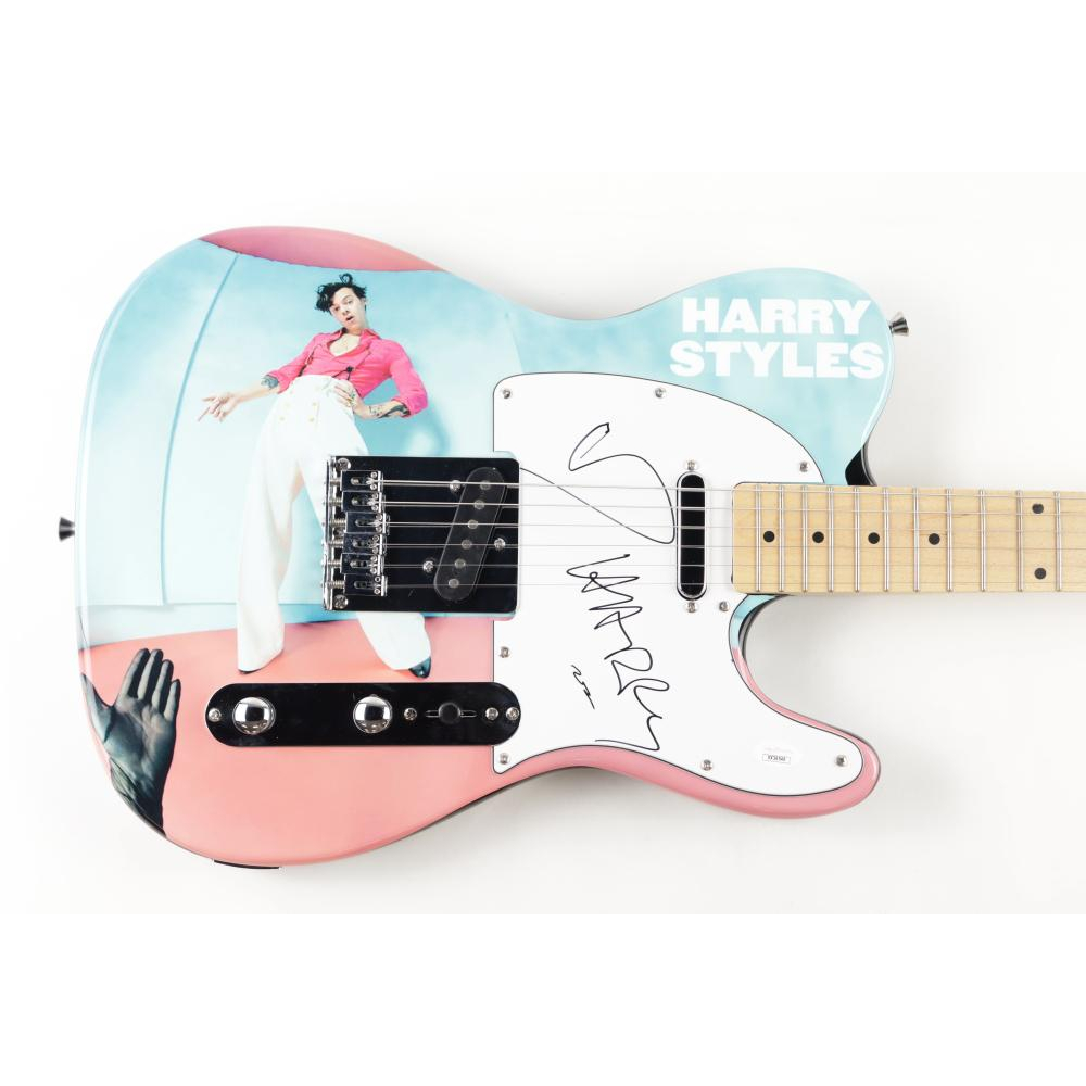 Harry Styles Signed Full-Size Custom Electric Guitar (JSA) | Pristine ...