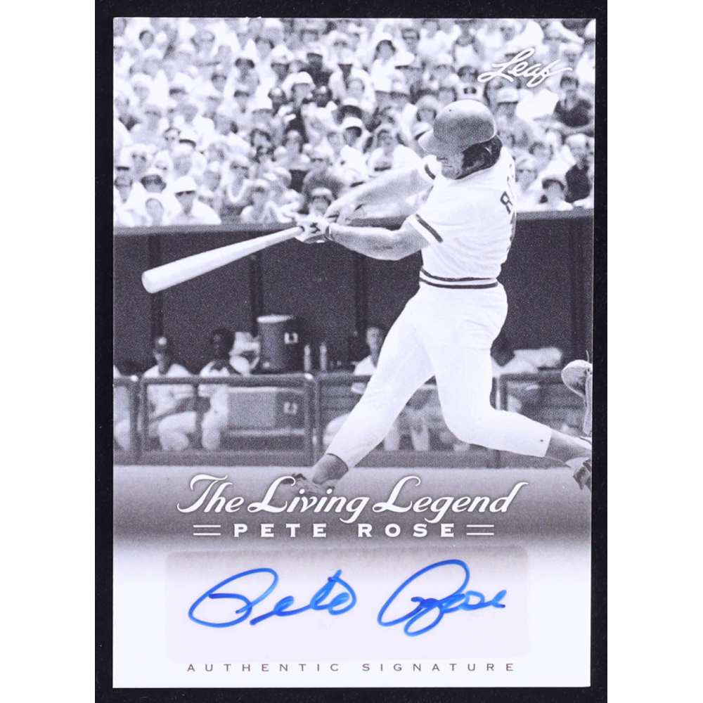 Pete Rose 2012 Leaf Pete Rose The Living Legend Autographs #AU20 ...