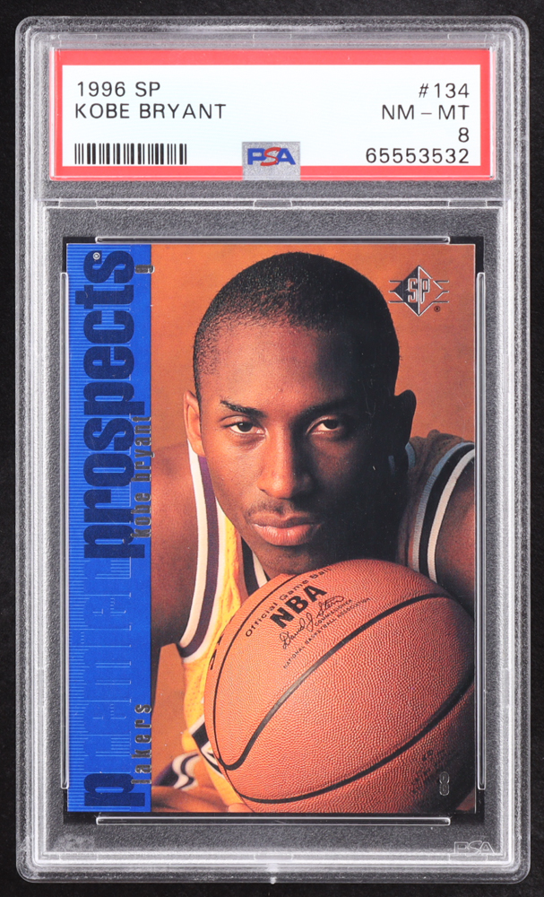 Kobe Bryant 1996-97 SP #134 RC (PSA 8) | Pristine Auction