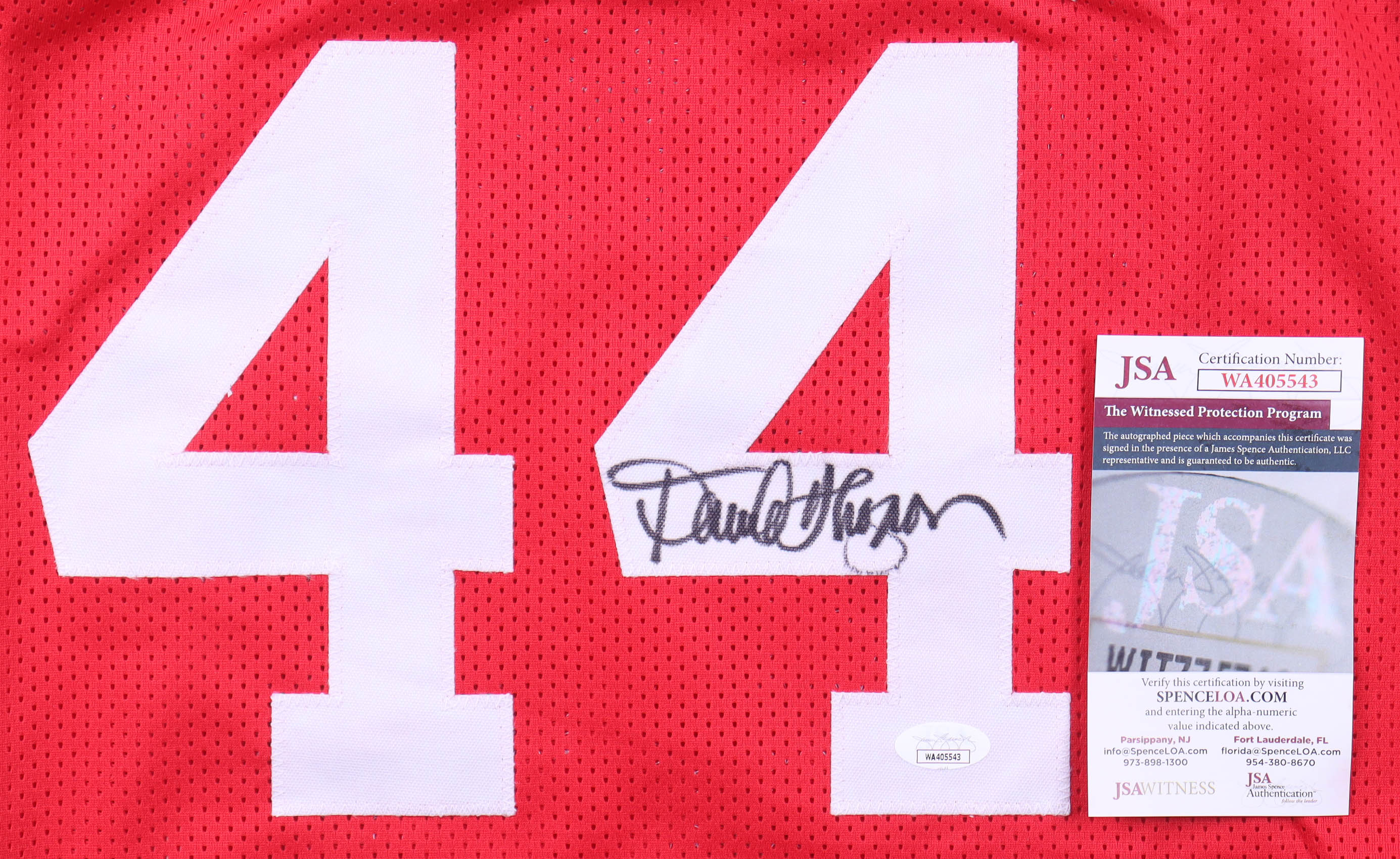 David Thompson Signed Jersey (JSA) | Pristine Auction
