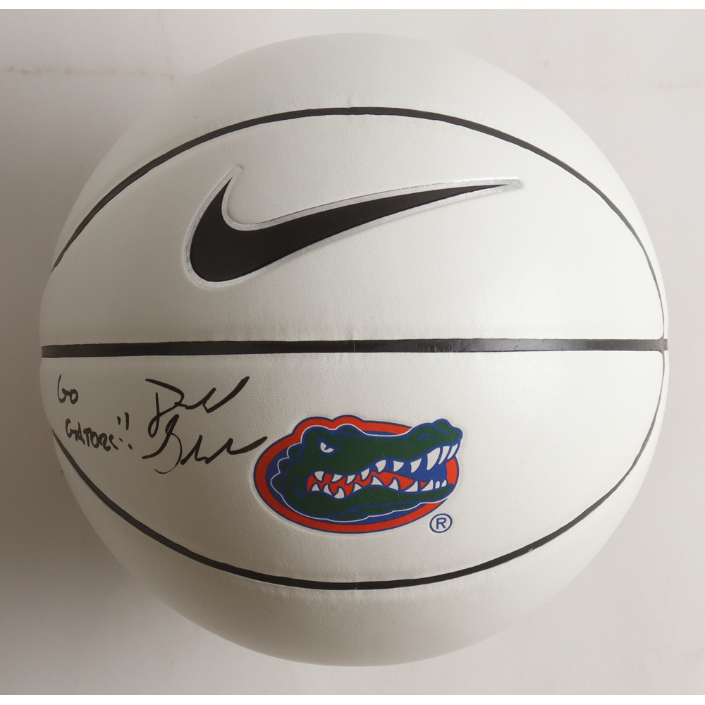 Todd Golden Signed Gators Logo Basketball Inscribed "Go Gators" (JSA ...