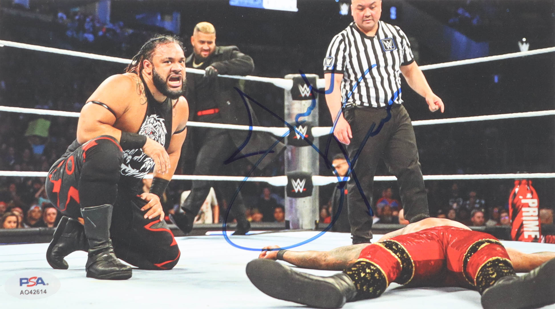 Jacob Fatu Signed WWE 5.5x10 Photo (PSA) | Pristine Auction