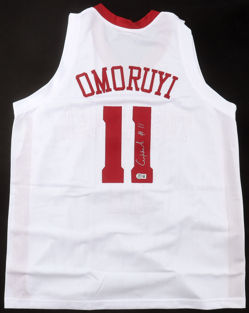 Clifford Omoruyi Signed Jersey (Beckett) | Pristine Auction