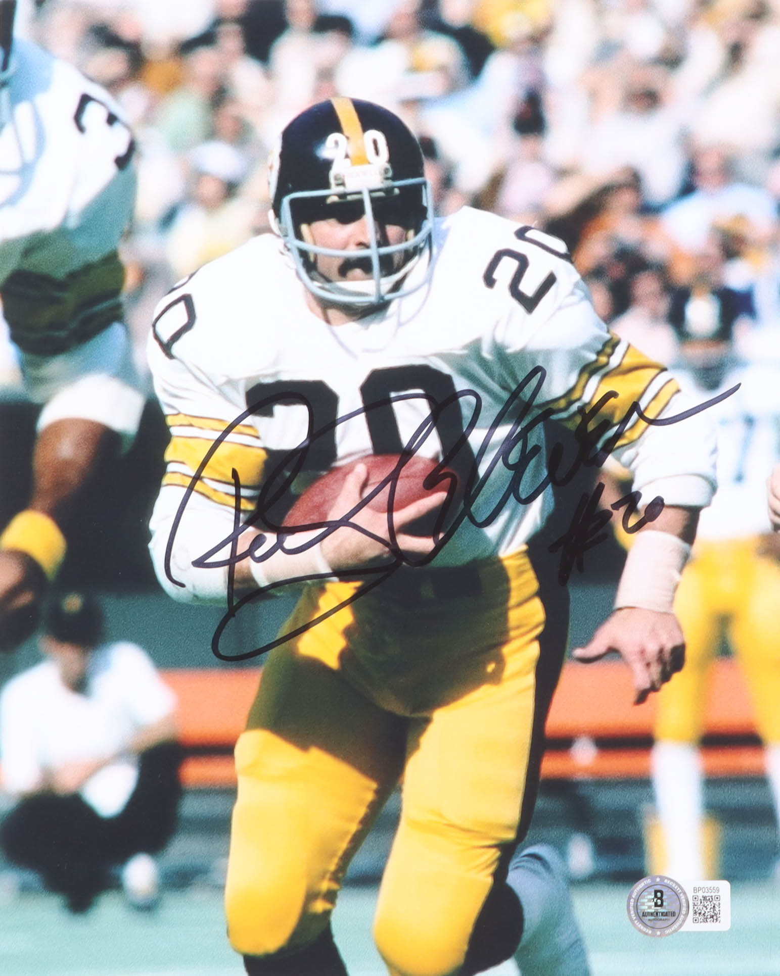 Rocky Bleier Signed Steelers 8x10 Photo (Beckett) | Pristine Auction