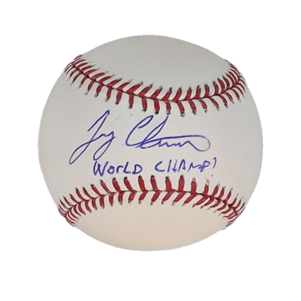 Joey Chestnut Signed OML Baseball Inscribed "World Champ!" (JSA ...
