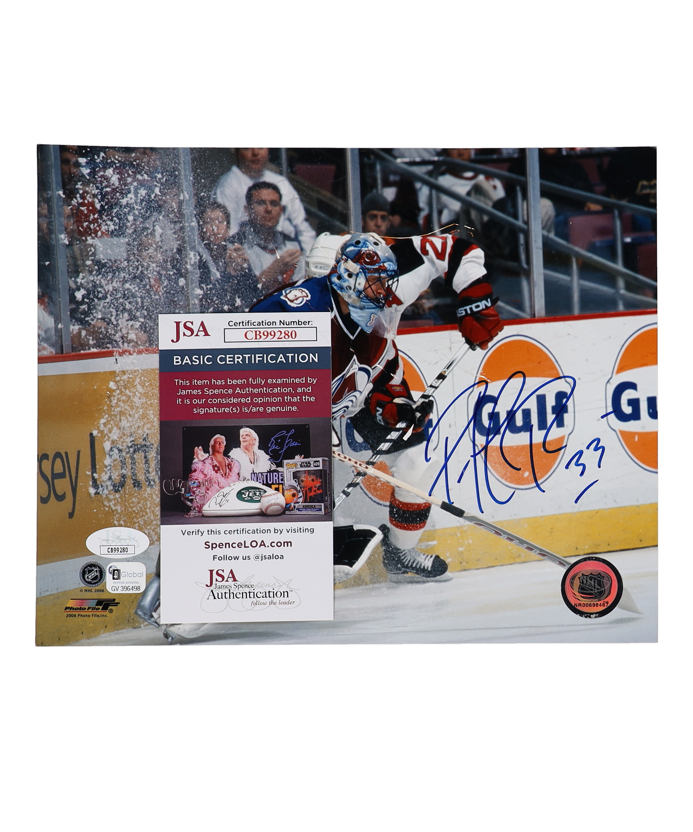 Patrick Roy Signed Avalanche 8x10 Photo (JSA) | Pristine Auction