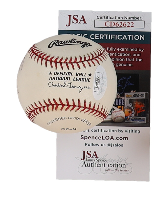 Ralph Branca & Bobby Thomson Signed ONL Baseball Inscribed "The Shot ...