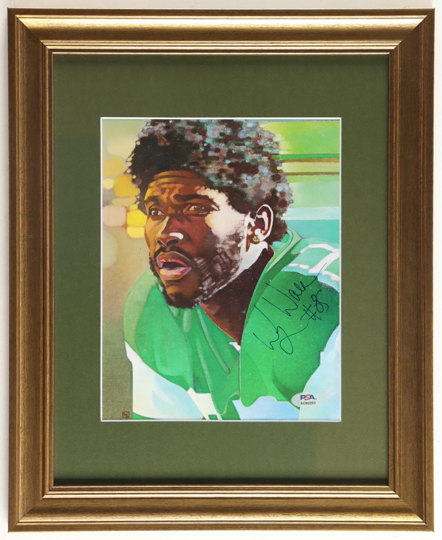 Wesley Walker Signed Custom Framed Art Print Display (PSA) | Pristine ...
