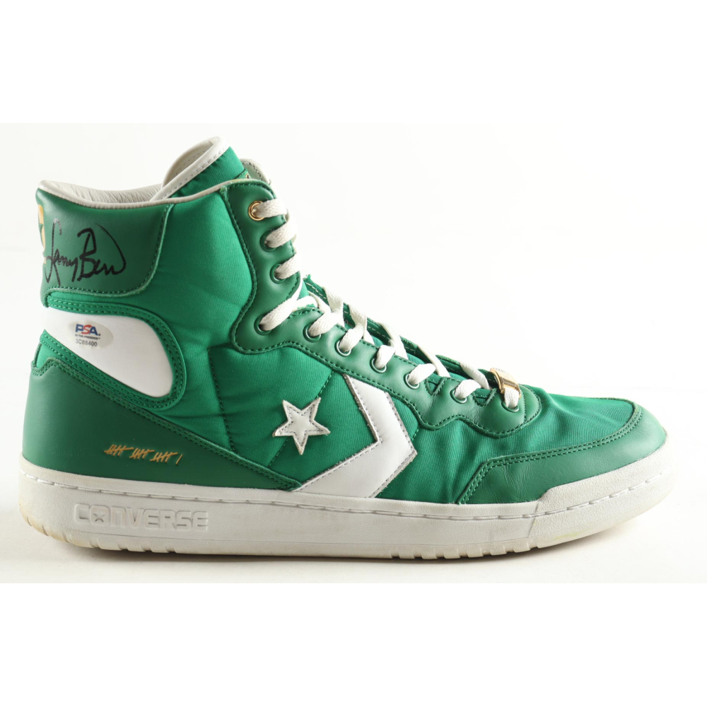 Larry Bird Signed Converse Special Edition 1984 Boston Celtics ...
