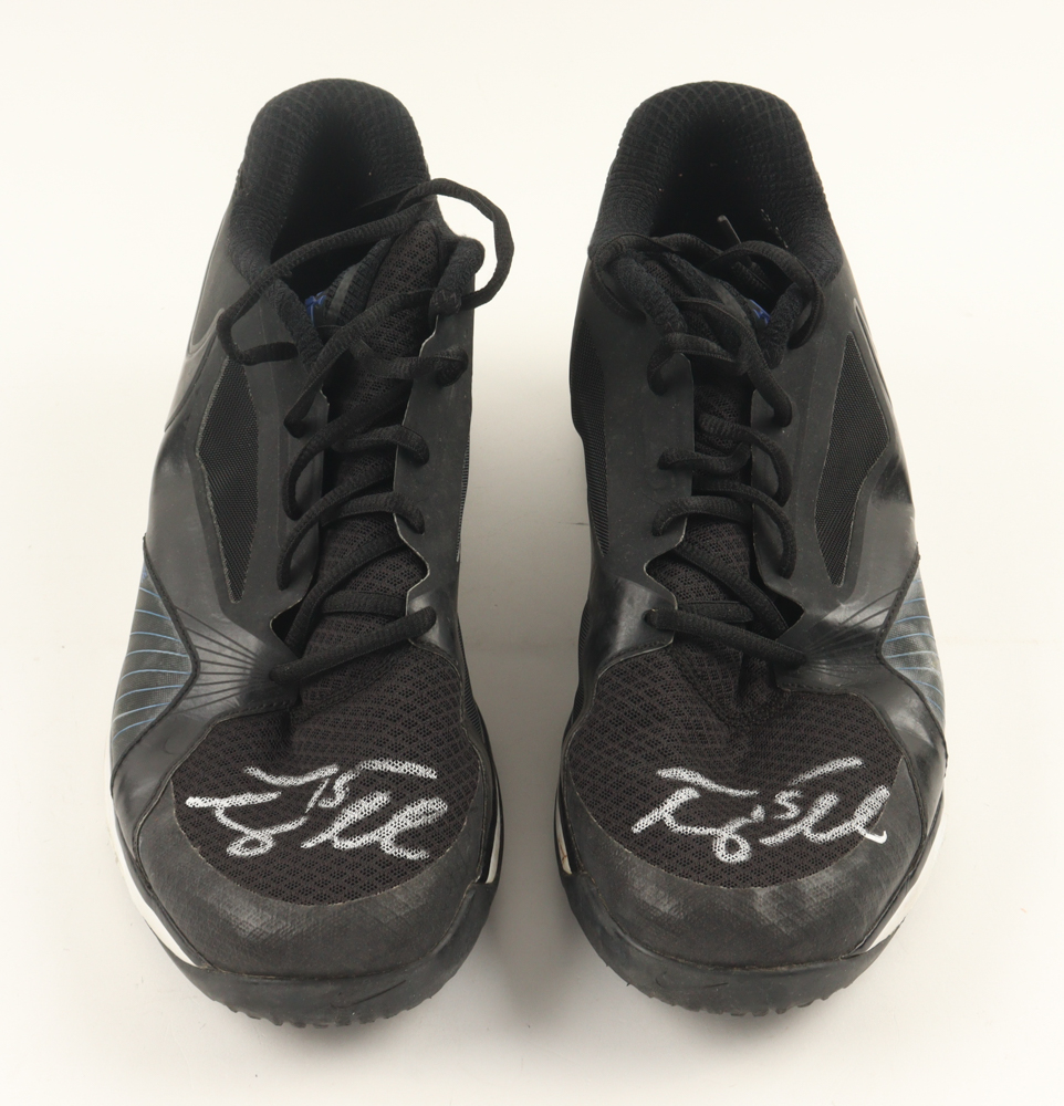 Tim Tebow Signed Personally Owned & Worn Pair Of Nike Promo Football ...