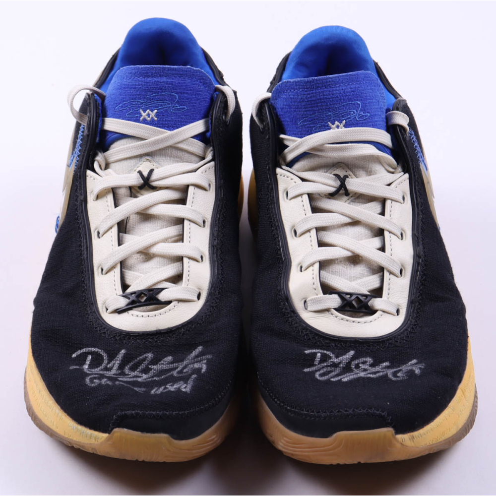 DJ Stewart Signed Game-Used Nike Baseball Shoes Inscribed "Game Used ...