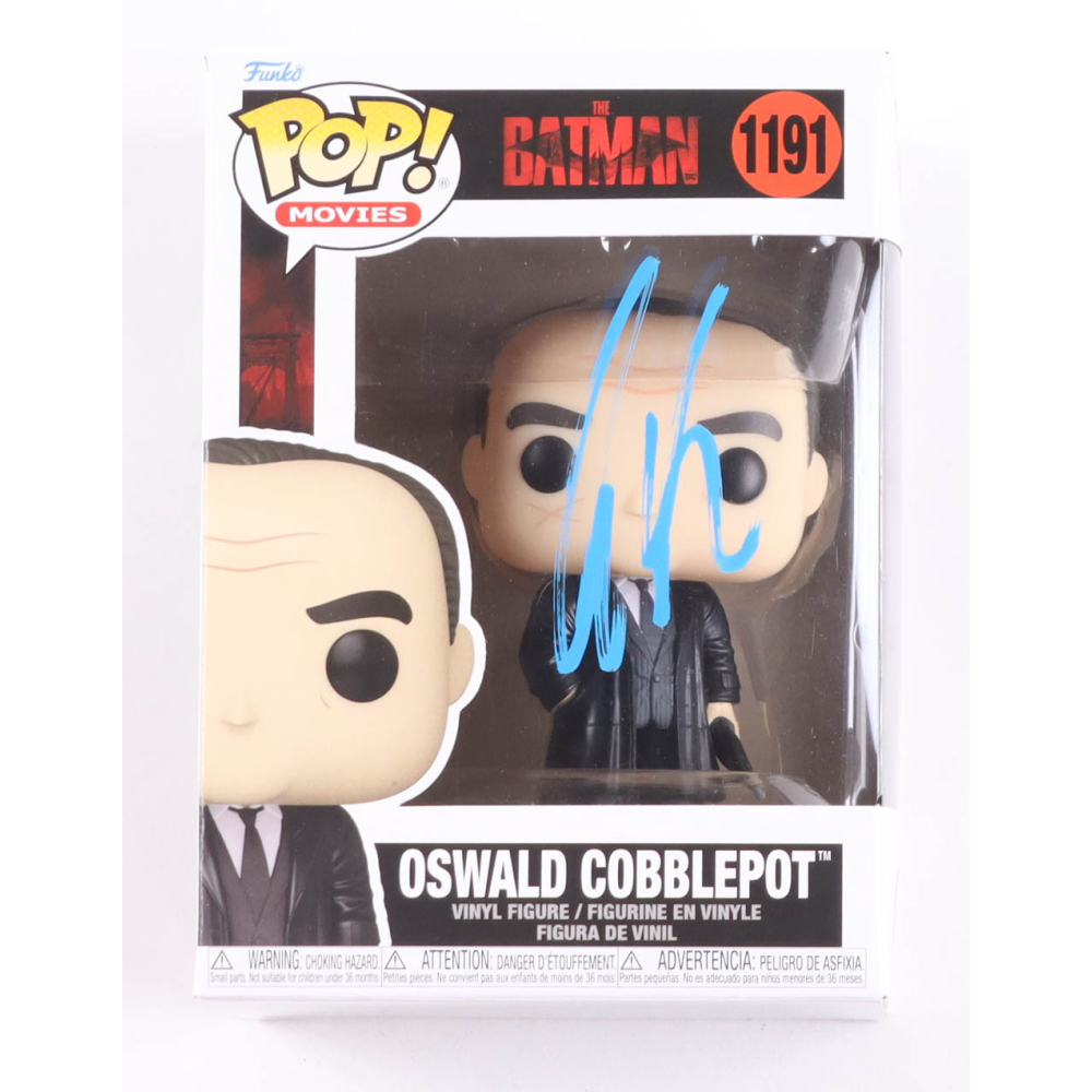 Colin Farrell Signed "The Batman" #1191 Oswald Cobblepot Funko Pop ...