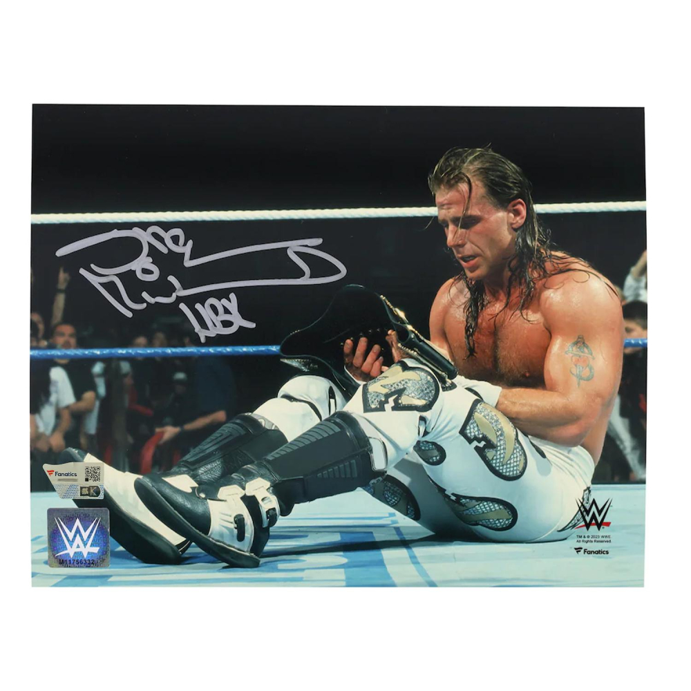 Shawn Michaels Signed WWE 8x10 Photo Inscribed "HBK" (Fanatics ...