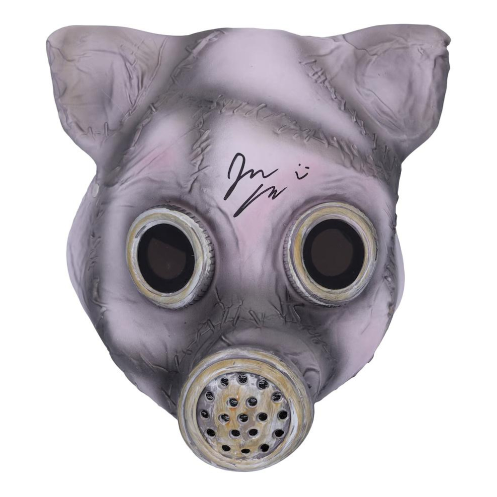 Joe Gacy Signed WWE "Huscus The Pig" Mask (Fanatics) | Pristine Auction