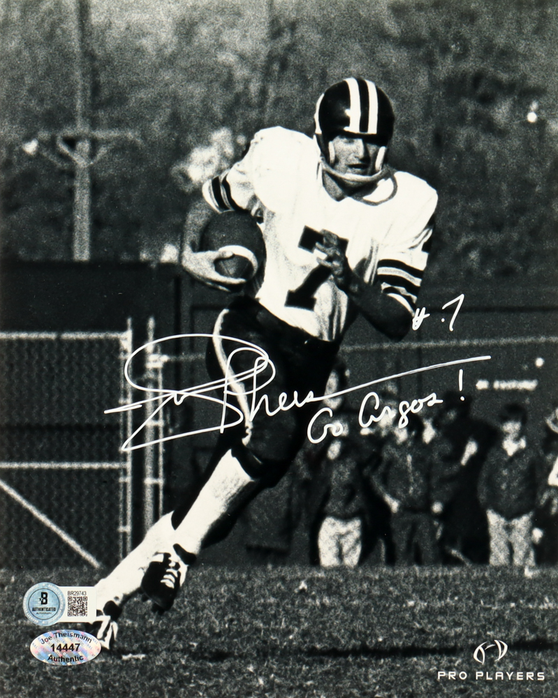 Joe Theismann Signed Redskins 8x10 Photo (Beckett) | Pristine Auction