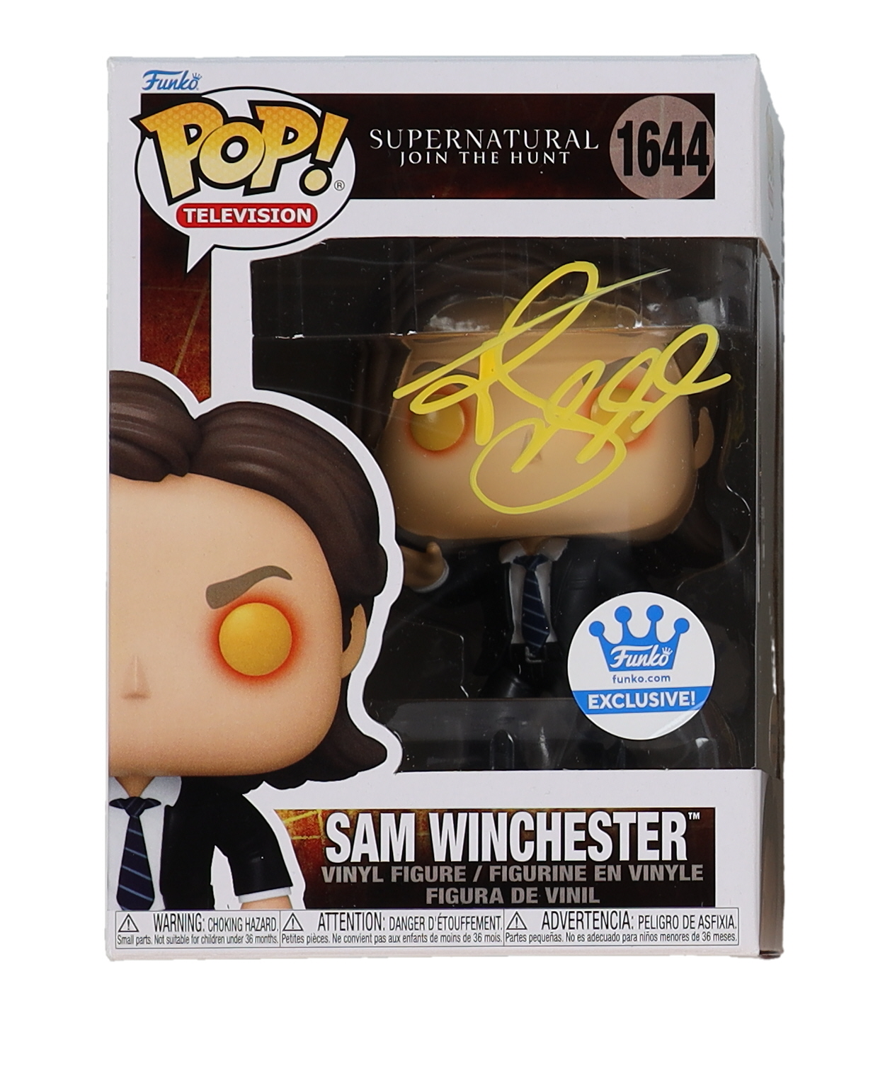 Jared Padalecki Signed "Supernatural: Join the Hunt" #1644 Sam ...