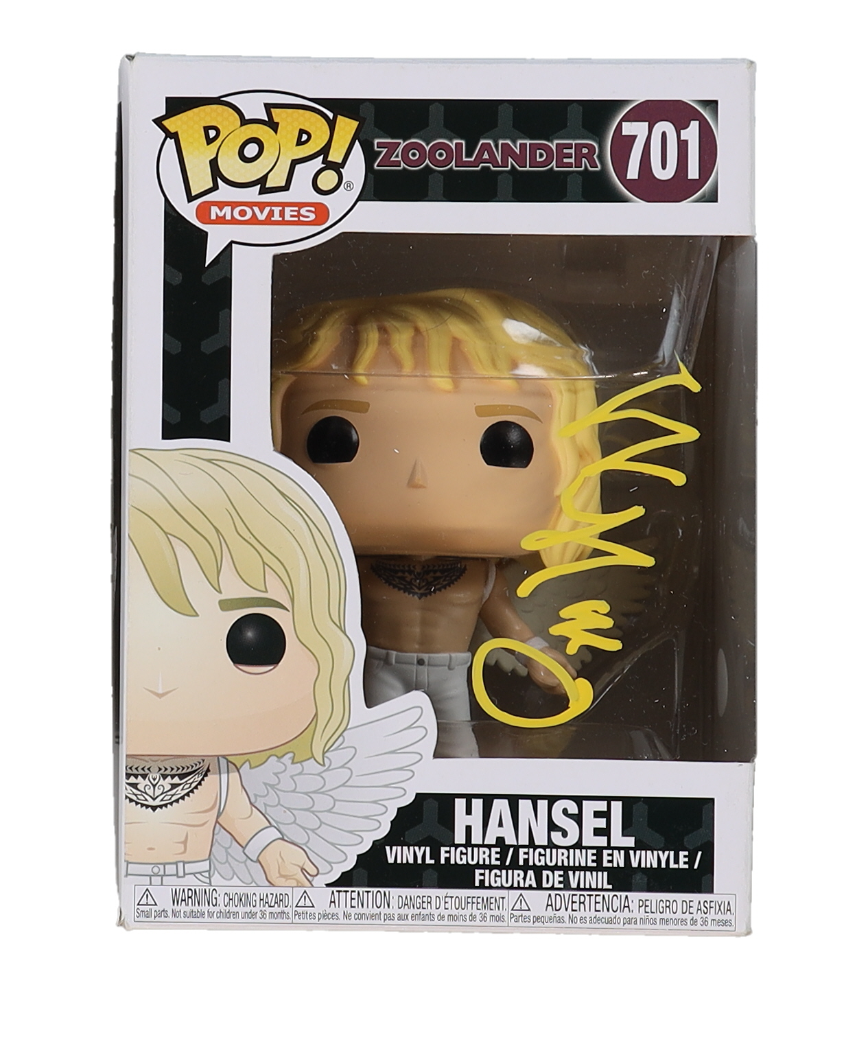 Owen Wilson Signed "Zoolander" #701 Hansel Funko Pop! Vinyl Figure (JSA) | Pristine Auction