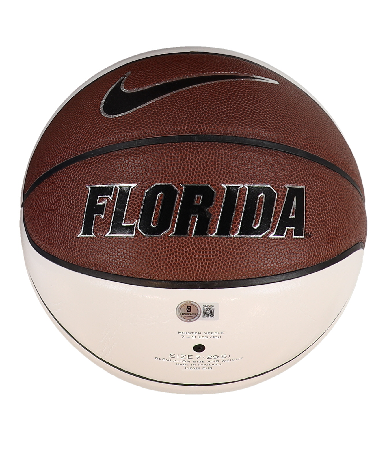 Thomas Haugh Signed Gators Logo Basketball (Beckett) | Pristine Auction