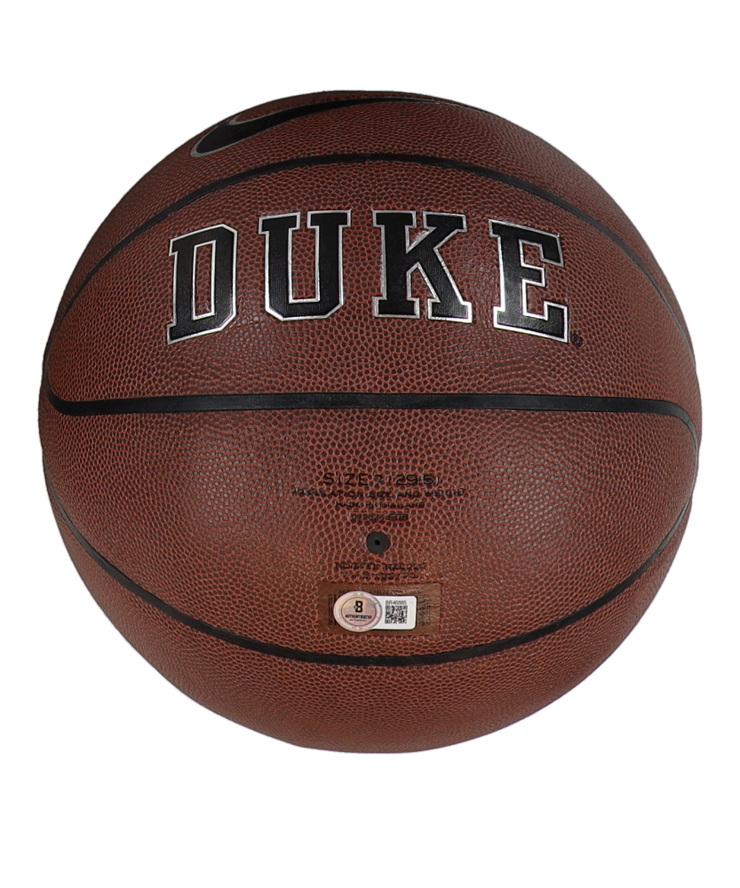 Cooper Flagg Signed Duke Blue Devils Logo Nike Basketball (Beckett ...