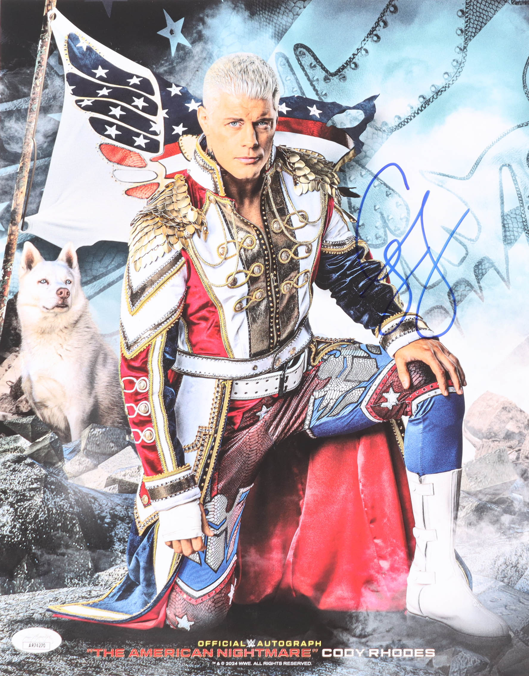 Cody Rhodes Signed WWE 11x14 Photo (JSA) | Pristine Auction