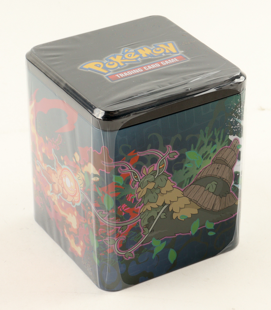 2025 Pokémon Trading Card Treasures of Ruin Stacking Tin With (3) Packs ...